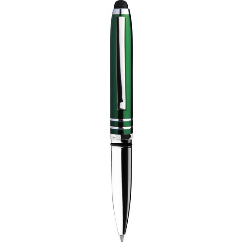 Stylo à bille personnalisable en plastique et métal avec lumière et ...